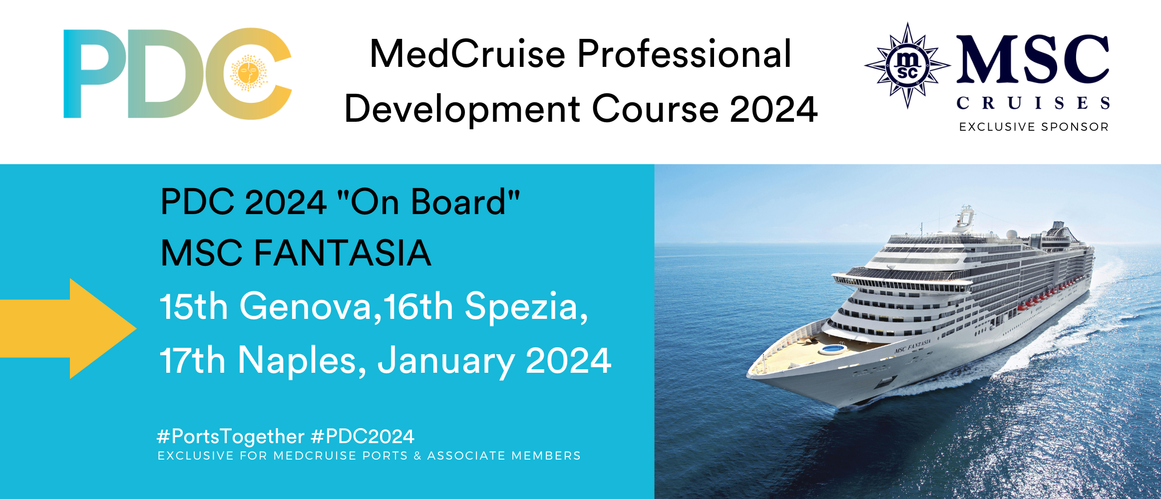 PDC 2024 – Meet our Sponsor • MedCruise